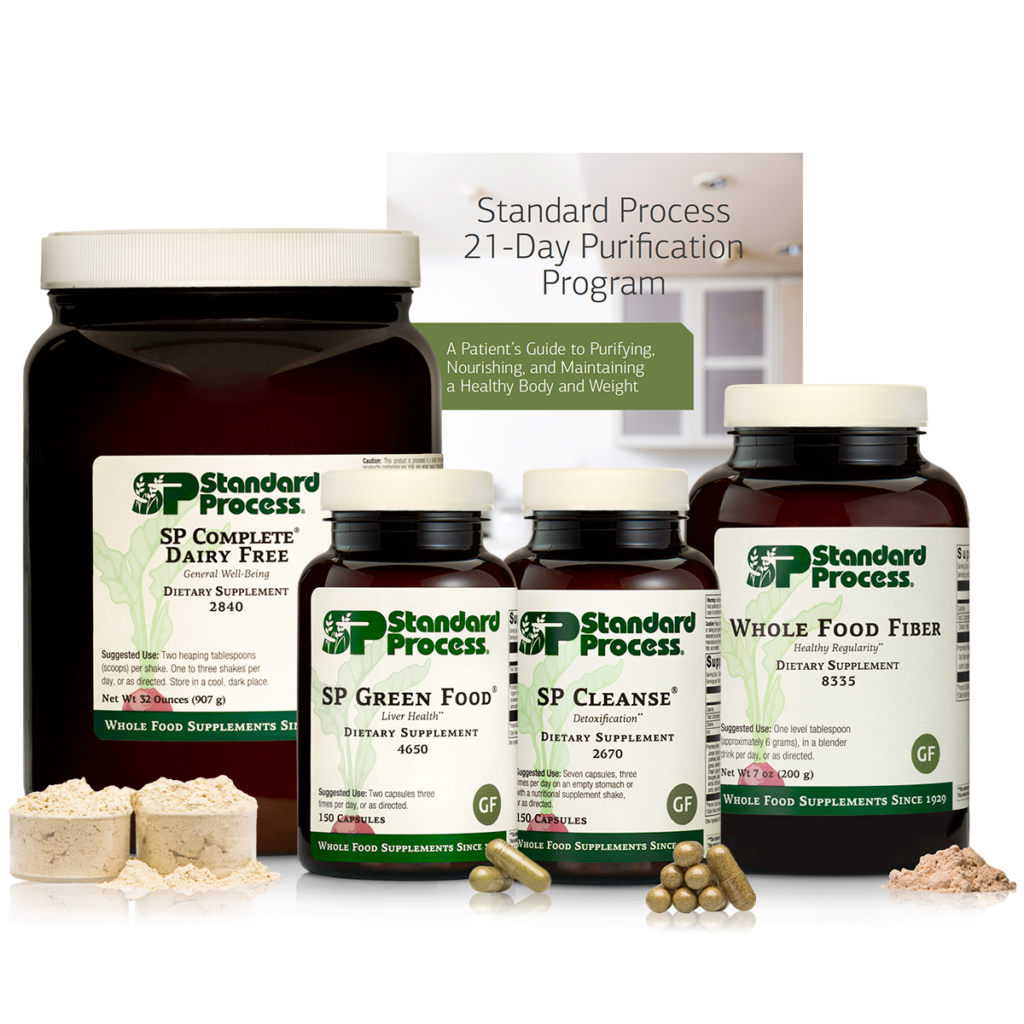 Standard Process 21 day purification kit dairy free whole fiber ...