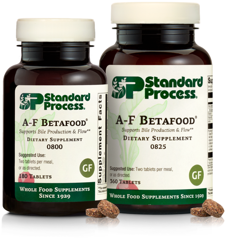STANDARD PROCESS A-F BETAFOOD #0800 – 180 TABLETS – Natures Health Shoppe
